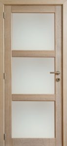 Medinės vidaus durys iš ąžuolo masyvo - Medžio stilius