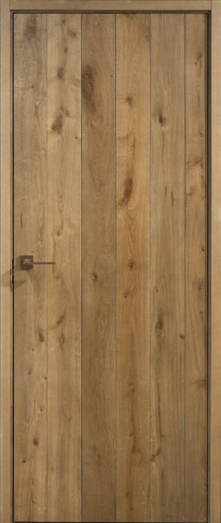 Flamandiško stiliaus durys - Medžio stilius