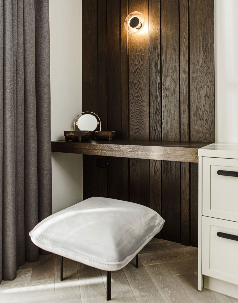 Medinės dekoratyvinės sienelės - Medžio stilius