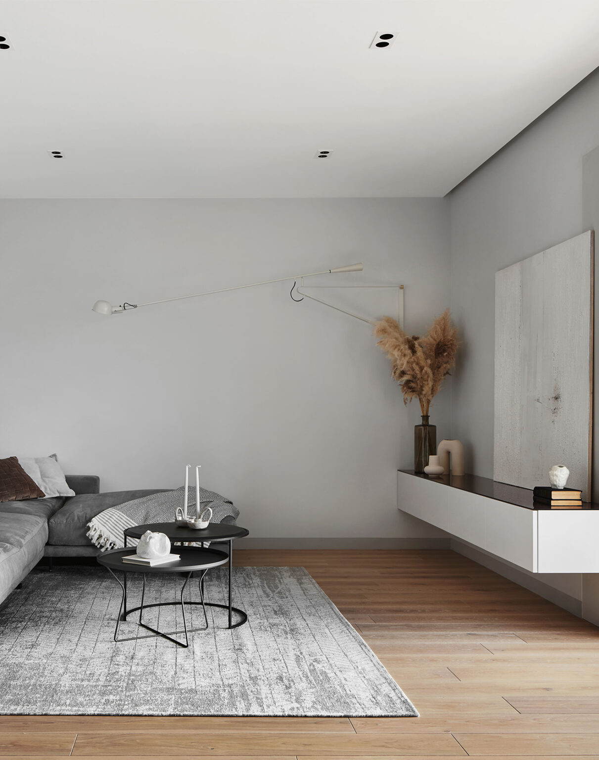 Šviesios, Rustic rūšingumo grindys - Medžio stilius